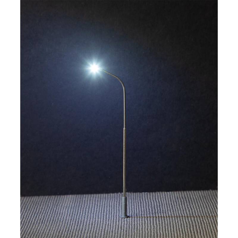 Faller 180200 - Éclairage public LED, lampadaire, froid blanc