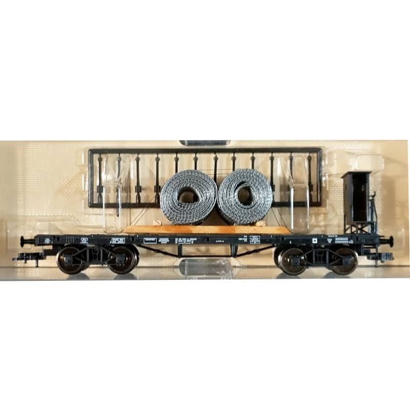 Fleischmann 5285 F3 - Wagon Plats à bogies SNCF - Occasion