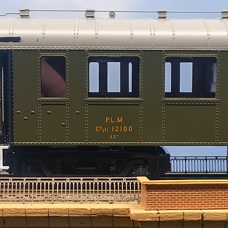 MTH - 1 Voiture OCEM - PLM - du coffret 20-60027 - 3 rails